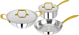 BERGNER x Vikas Khanna special Cookware Set Price in India - Buy ...