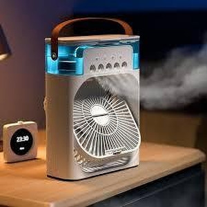 GANESH JI Mini Air Cooler with 7 Colors LED Light USB Air Cooler ...