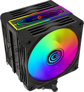 CIRCLE GAMING CG 6P Duo ARGB CPU Air Cooler Mirror Close-Loop Dual ...