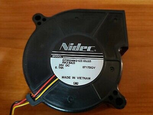 The Shoptron ( G75G24MS1ZZ-53J25 ) RK2-6425 turbo fan blower DC25V 0 ...