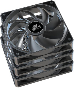 Ant Esports DARKFLOW 120mm 3 IN 1 Case Fan Kit 1800 RPM Cooling Fan ...