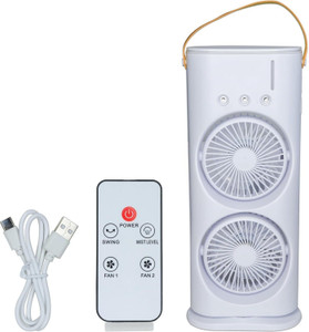 bestenterprises Portable Mini Air Cooler Fan, Double Ended Spray ...