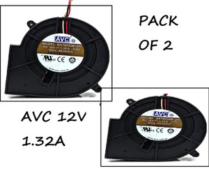 Electronic Spices (Pack of 2) BA10033B12H Size 97X94X33mm DC12V 1.32A ...