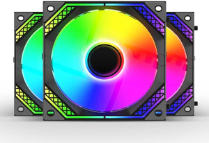 Ant Esports Infinityflow 3 in 1 120mm ARGB Case Fan Kit Cooling Fan ...