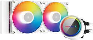 Deepcool GAMMAXX L240 A-RGB WH 1800 RPM AIO / CPU Liquid Liquid Cooling ...