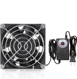 Enormity 80x38mm Computer Muffin Exhaust Fan Speed Controller 12V ...