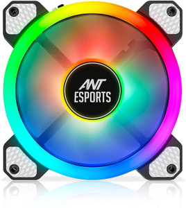 Ant Esports Superflow 120 Auto RGB V2 1200 RPM Case Fan/Cooler Cooling ...