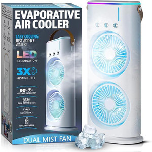 WALNIC Portable Double Ended Mist Spray Fan for Summer Room Cooling ...