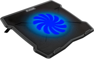 LAPCARE Lapkool-I 1 Fan Ergonomic Cooling Pad with Adjustable Height ...