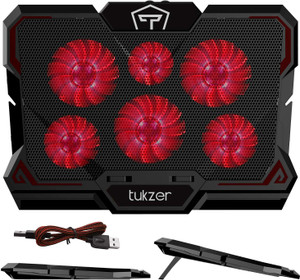 Tukzer RK ?TZ-CP5 5 Fan Ergonomic Cooling Pad - Tukzer RK : Flipkart.com