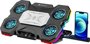 ZEBRONICS NTC2000, 10 RGB, Support upto 17 inch Laptop, 5 Fans ...