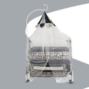 flammable Cradle for baby boy and girls. Cradle With Swing And Mosquito ...