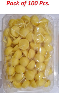 OGU Handmade Ghee Diya Batti,Jyot Batti for Pooja Aarti - 100 Pcs ...