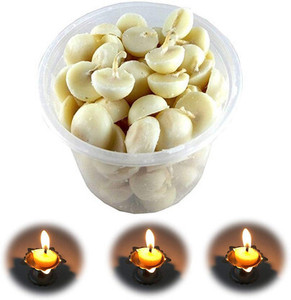 Peepalmart Traditional Cotton Wicks for Oil Lamps Festival Deepam Pooja ...