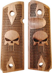SandhuGunHouse Wood Grips For .45 Bore MSD Guardian,Commander,Colt 1911 ...