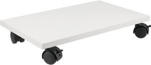 UniShop Computer Tower Stand Cart with 8 Brake Wheels Under Desk PC ...