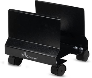 R3 GERMAN CPU Trolley Metal Black Heavy Duty Desktop Floor Stand ...