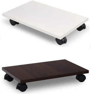 UniShop Heavy Duty Wooden CPU trolley with Locking Wheels CPU Holder ...