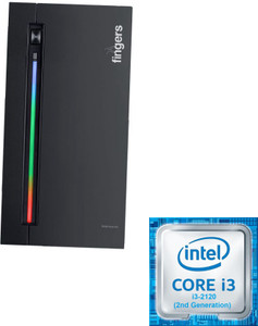 BESTYLISH Core i3-2120 Processor/16GB RAM/500GB HDD/256GB SSD/RGB Flow ...