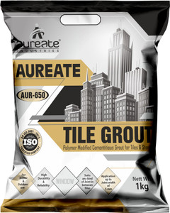 Aureate Polymer Modified Cementitious Tile Grout (Black) Crack Filler ...