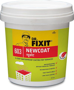 Dr. Fixit NEW COAT WHITE, Terrace Waterproofing, Coating, Roof ...