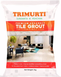 Trimurti Snow White Premium Tile Grout Hard & Durable Ready to Use for ...