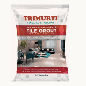 Trimurti Night Black Tile Grout Hard & Durable Ready to Use for Wall ...