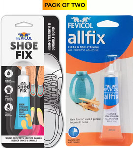 Pidilite fevicol Shoefix & Allfix Multipurpose Adhesive Combo 20ml ...