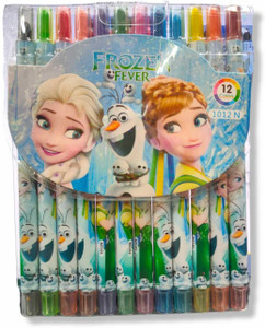 Flipkart.com | Bodhee Tree Frozen Themed Rolling Crayons for Kids- 12 ...