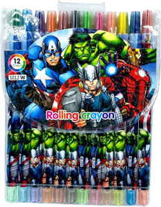 Flipkart.com | AARNASHOPPE HULK Cartoon Printed Rolling Twistable ...