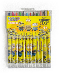 Flipkart.com | Look Ma 'Minion' Rolling Crayon twist and turn crayons ...