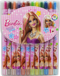 Flipkart.com | Asera Barbie Rolling Crayons Colours | Birthday Return ...