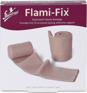 FLAMINGO Flami-Fix Elasticated Tubular Bandage-Seamless Knitted, Cotton ...