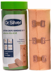 DR SILVER 15cm X 4mt, Pain Relief Garam Patti for Hand, Leg, Wrist ...