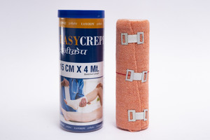 EASYAID Crepe Bandage for knee/leg/wrist/ankle/hand/foot support(15cm X ...