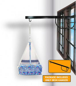 PAXMER Window Cradle Cot Metal Hanger for New Born Baby/crib/jhula ...
