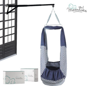 Momtike Cradle for baby with sliding window hanger, cradle swing, baby ...