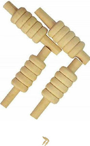 VVS PRO Natural Wooden 2 Pair of Bails for Cricket Standard Bail Price ...