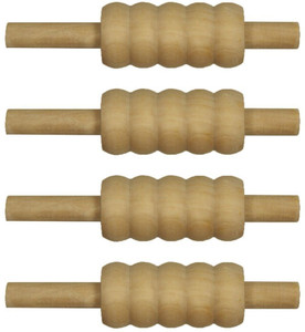 SPORTOFISTA ™ Custom Made Cricket Stumps Bails Weighted Pack of 4 ...