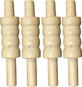 SPORTOFISTA ® Original & Certified Cricket Bails Stumps wooden Set Of 4 ...