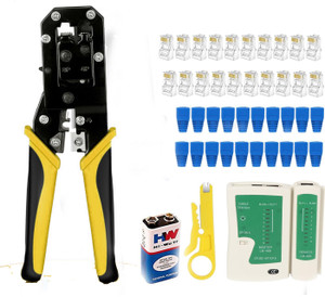Sadow Combo Kit 3 in 1 Rj45 Rj11 Crimping Tool Crimper Modular Network ...