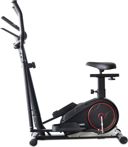 Durafit Powerstride Elliptical Max Weight: 130Kg with 7Kg Flywheel, 8 ...