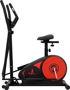 Durafit Elliptical Cross Trainer With Seat (Black) Cross Trainer - Buy ...