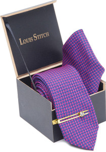 LOUIS STITCH Silk Tie Pin Set - Price in India, Reviews, Ratings ...