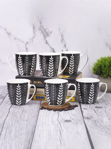 UPC Pack of 6 Ceramic Premium Cup Set, Tea Cup Set, Tea Set Or Coffee ...