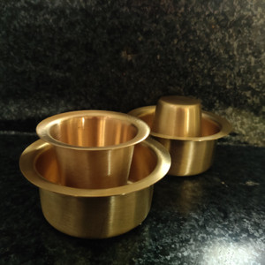Sai Traditionals Pack of 1 Brass Sai Traditionals Brass / Pithalai ...