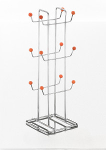 FineArts Cup Kitchen Rack Steel Stainless Steel U Shape Cup Stand | Mug ...