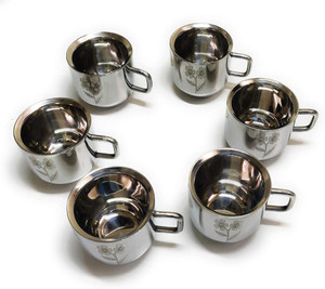 Allwin Pack of 1 Stainless Steel Heavy Duty Steel Cup Set For tea ...