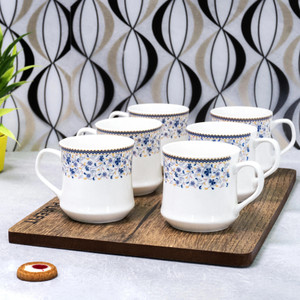 UPC Pack of 6 Ceramic Premium Cup Set, Tea Cup Set, Tea Set Or Coffee ...