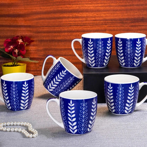 UPC Pack of 6 Ceramic Premium Cup Set, Tea Cup Set, Tea Set Or Coffee ...